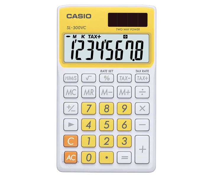 Calculadora portatil SL-300VC-YW — CasioStore-CostaRica